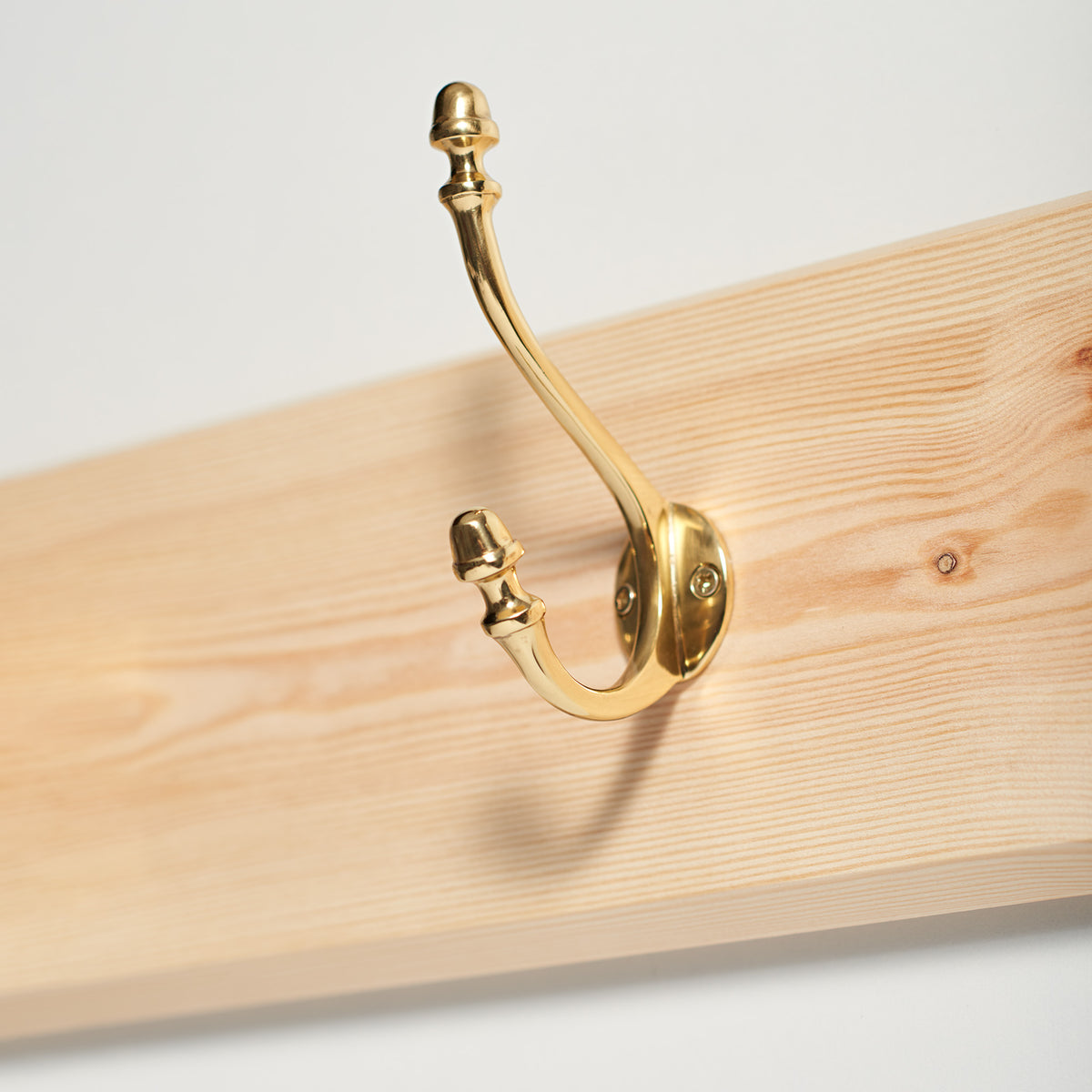 Antique Plain Brass Acorn – Hook Shop